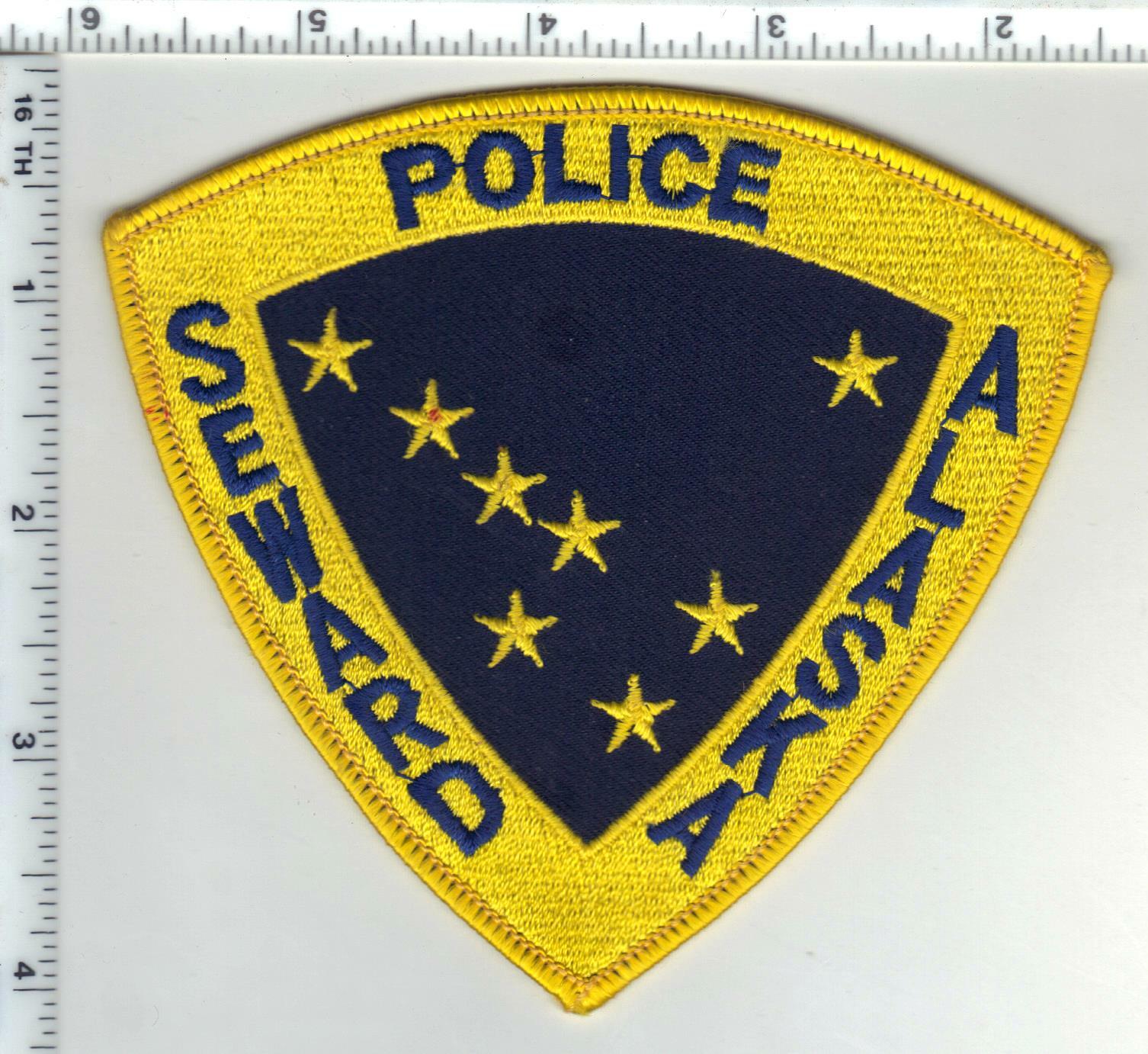 Seward Police (Alaska) 3rd Issue Shoulder Patch | eBay