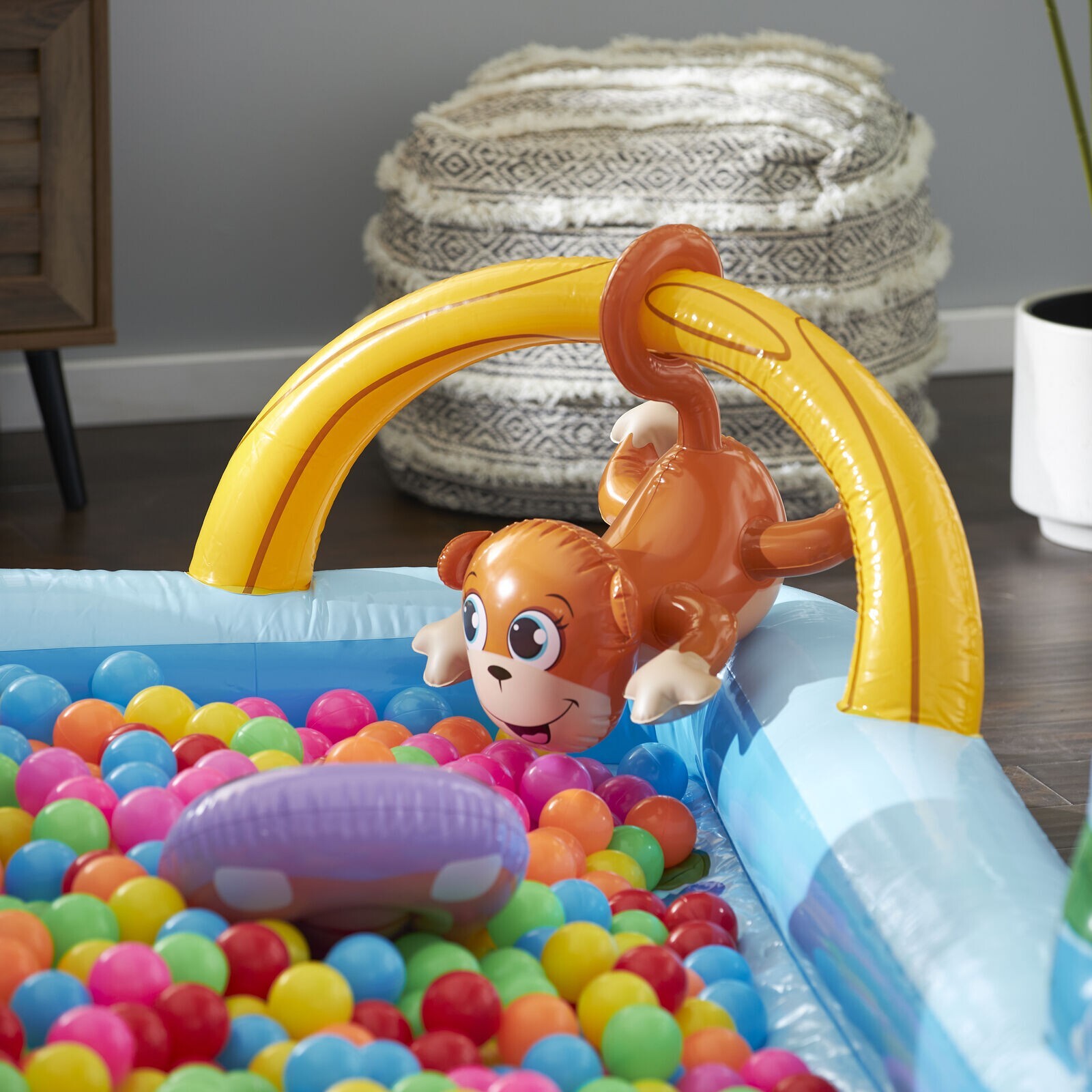 Intex Jungle Adventure Inflatable 85 in. x 74 in. Play Center Kiddie ...