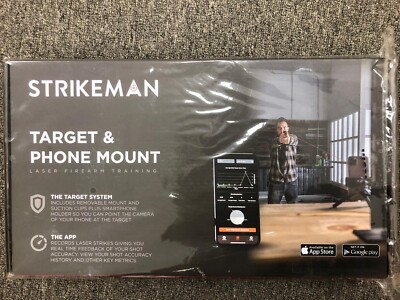 Strikeman Laser Firearm Training Dry Fire Target & Phone Mount Only(# ...
