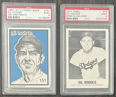 Gil Hodges Older PSA High Graded Cards | eBay