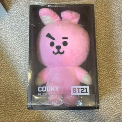BTS COOKY Standing Plush Doll Medium BT21 Line Friends Official ...