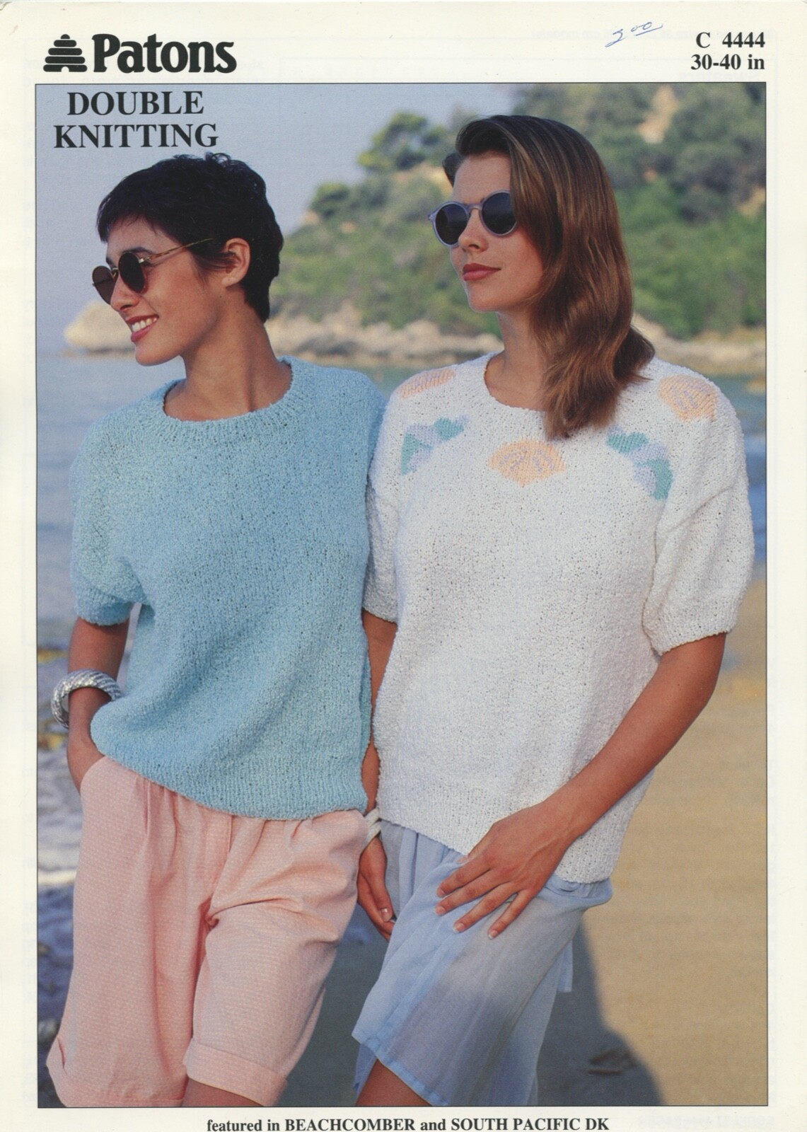 Patons Knitting Pattern C 4444 - DK Sweater Tops Women 30"-40" | eBay