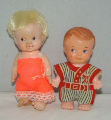 1966 Uneeda Pee Wee Doll Baseball Player Pocket Size Baby Pee Wee ...