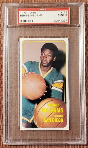 1970 Topps #122 Bernie Williams San Diego Rockets Original Basketball ...