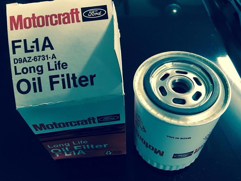 Ford Motorcraft Long Life Oil Filter FL-1A NOS D9AZ-6731-A Mustang ...