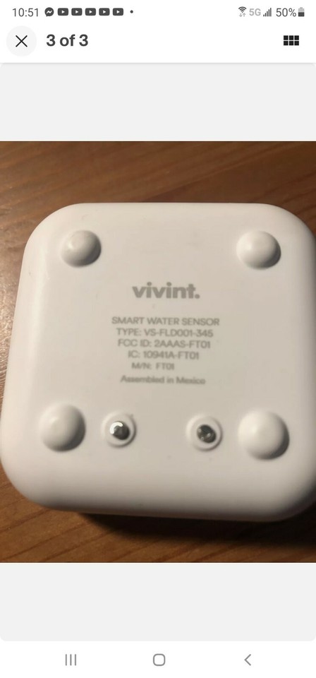 Smart Flood Sensor Water VS-FLD001-345 | eBay