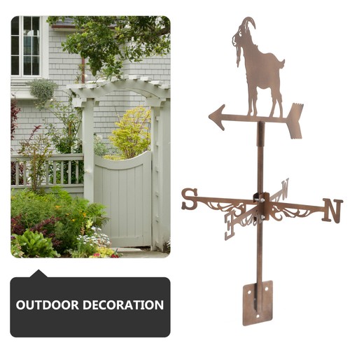 Goat Weather Vane Animal Wind Direction Indicator Airplane Weathervane ...