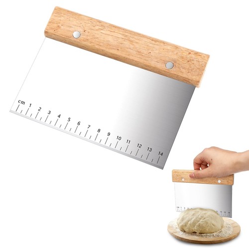 Bench Cutter Scraper Dough Pastry Bench Scraper And Dough Cutter ...