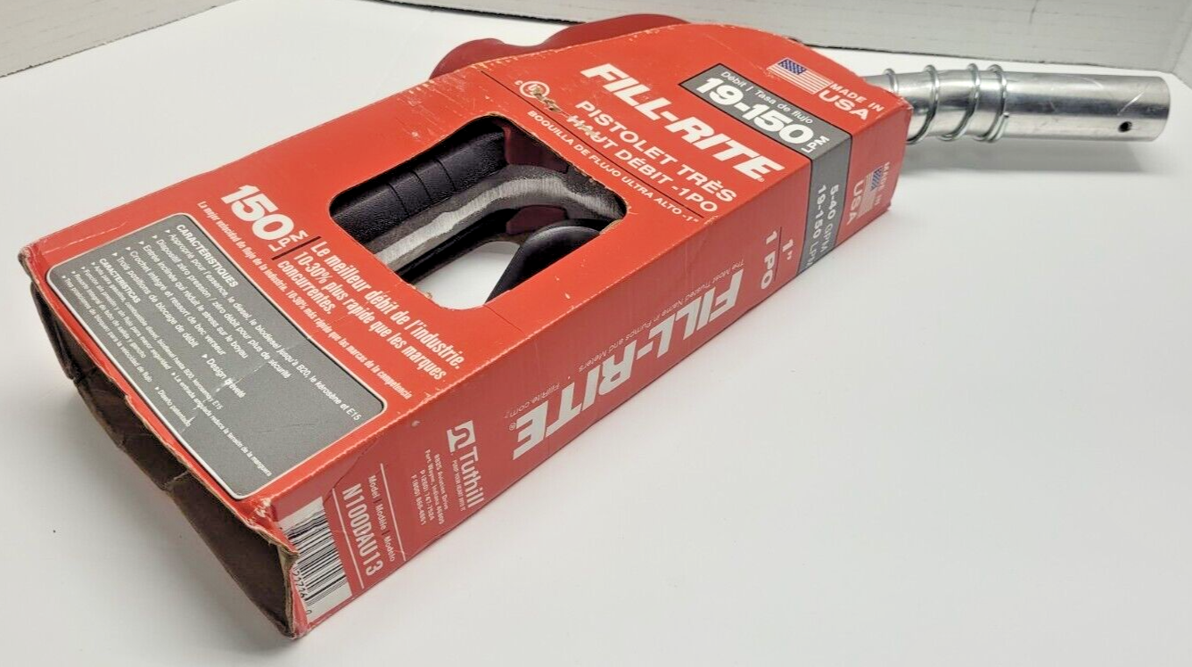 Fill-Rite N100DAU13 Ultra-High Flow Automatic Nozzle for sale online | eBay