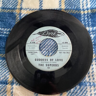 The Superbs Goddess Of Love Instrumental Shake Shake Shake 45 Vinyl ...