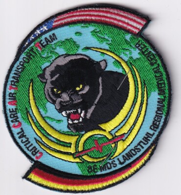 86th MDS Medical Squadron CCATT patch USAF Landstuhl US Air Force ...