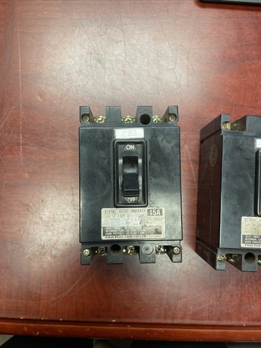 Fuji Electric Auto Breaker 15 Amp Type SA33 | eBay