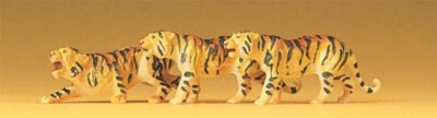 HO Scale Animals - 20380 - Tigers, set of 3 | eBay Australia