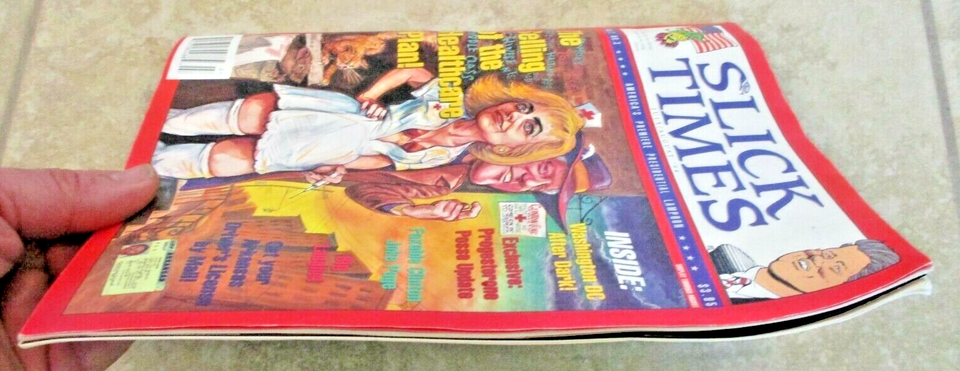 Rare! Slick Times Magazine July Aug 1994 Bill & Hillary Clinton ...