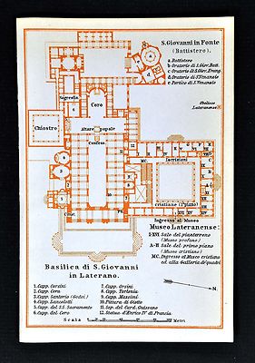 San Giovanni In Laterano Map