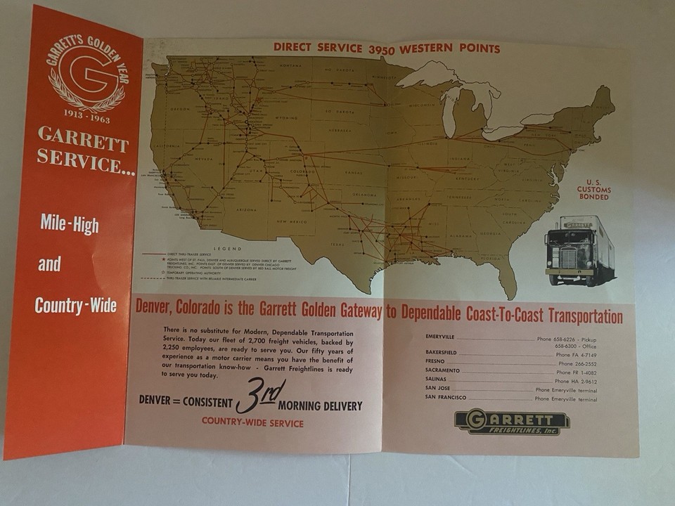 Garrett Freight lines | eBay