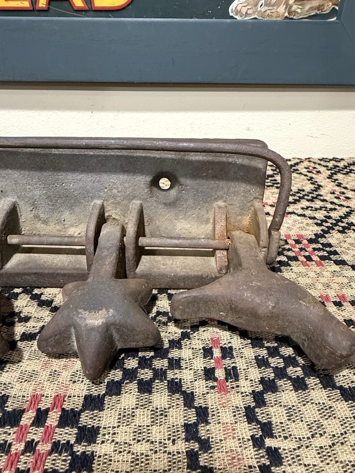 Vintage Cast Iron Circus Carnival Bird Star HC Evans Target Shooting ...