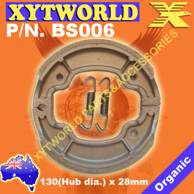 REAR Brake Shoes for QUADZILLA R100 Rear drum model | eBay Australia