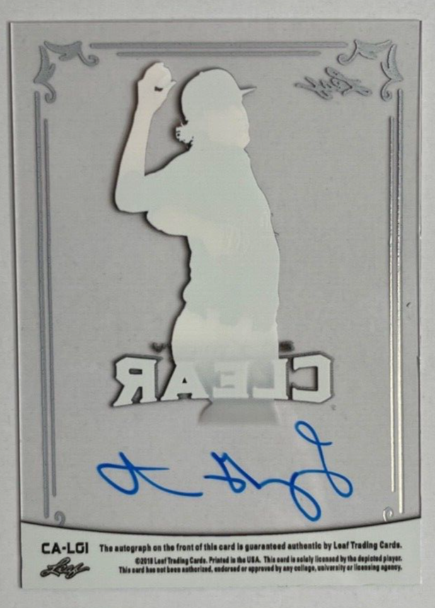 Logan Gilbert 2018 Leaf Trinity Clear RC ROOKIE AUTO AUTOGRAPH Seattle ...