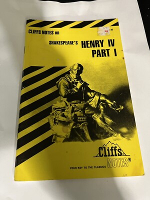 Shakespeare's Henry IV by James K. Lowers and Cliffs Notes Staff (1960 ...