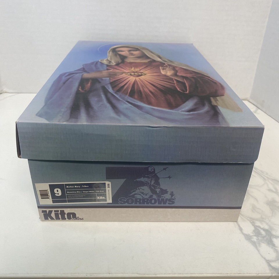 Kito Wares Jordan 3 Style Mother Mary Tribute Mens Size 9 New w/box ...