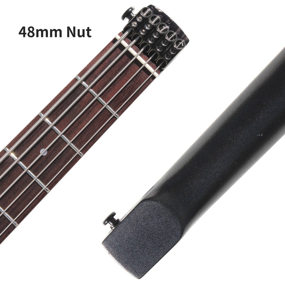Travel Bass Guitar Electric Headless Bass 5 Strings Electric Bass with ...