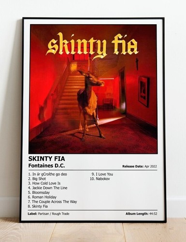 FONTAINES D.C. - Skinty Fia | Album Cover Print Poster | A4, A3, A2 ...