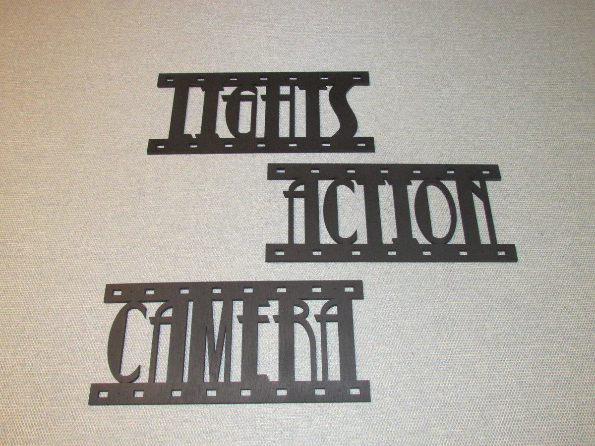 Film Action Sign