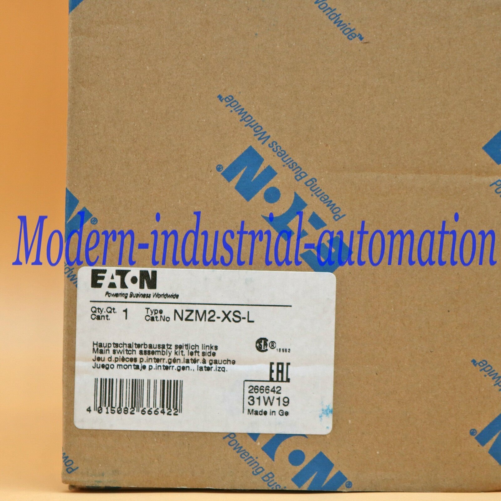 ONE New EATON MOELLER NZM2-XS-L Terminal Covers FREE SHIPPING #YP1 | eBay