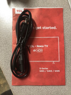 TCL TV removable power cable S401/S403/S405 | eBay