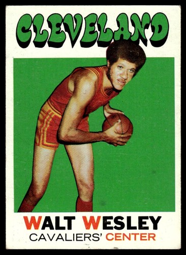 1971-72 Topps Basketball Walt Wesley Cleveland Cavaliers #52 EX | eBay
