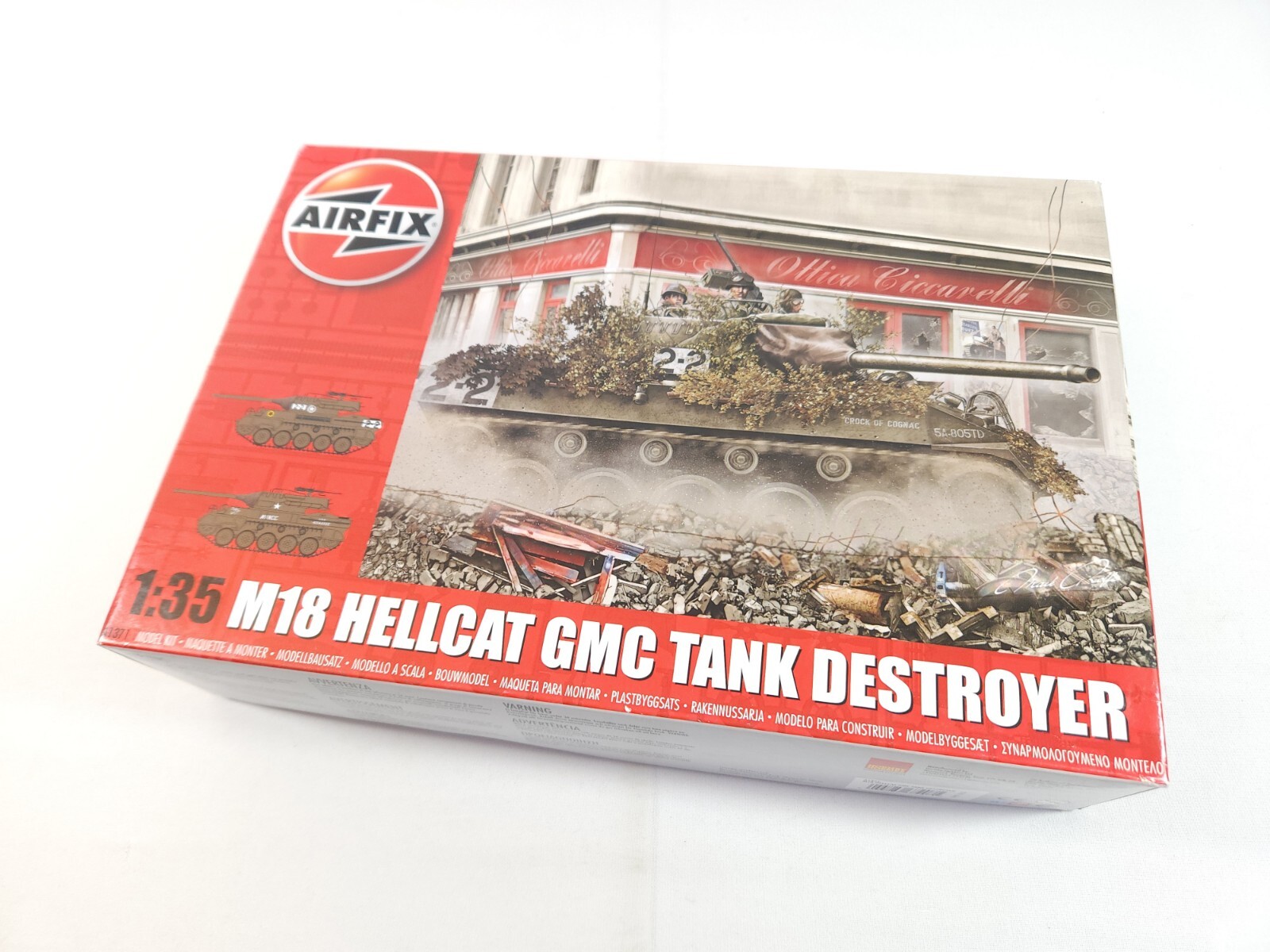 New Airfix M-18 Hellcat GMC Destroyer Tank 1/35 Scale A1371 Model Kit ...