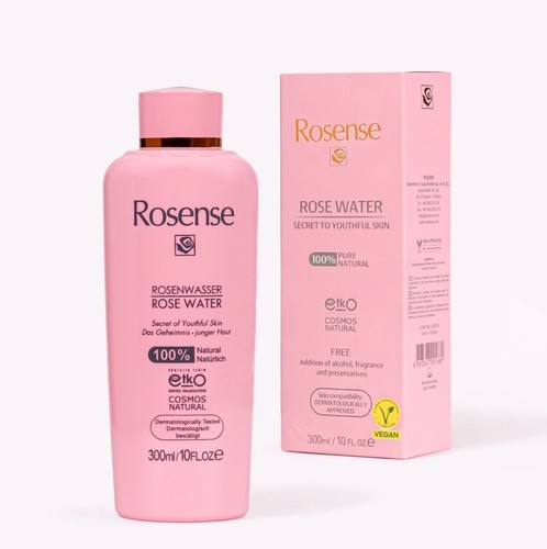 Rosense Rosewater Hydrating Facial Toner 100% Natural, Vegan, Cruelty ...