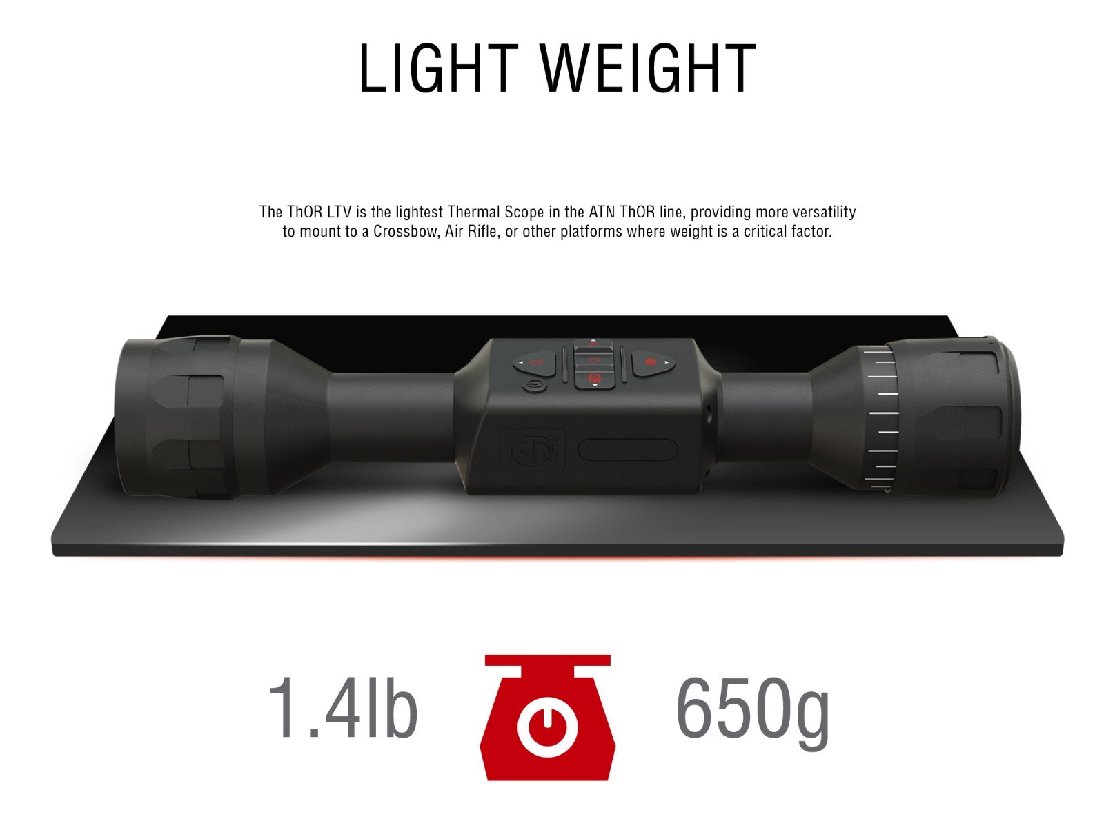 Buy RF KIT ATN Thor LTV 320x240 3-9x Thermal Rifle Scope | Targets Kit ...