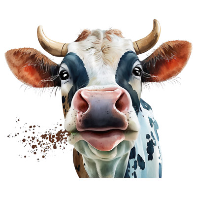 Autoaufkleber Sticker Lustige Kuh Aufkleber 9X9 cm | eBay.de