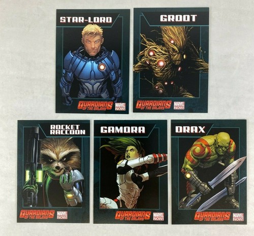 PROMO CARDS: MARVEL NOW! GUARDIANS OF THE GALAXY: 5 Different (ea #GOTG ...