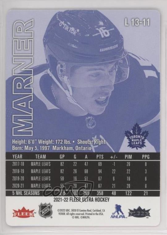 2021-22 Upper Deck Fleer Ultra Lucky 13 Gold Medallion Achievement ...