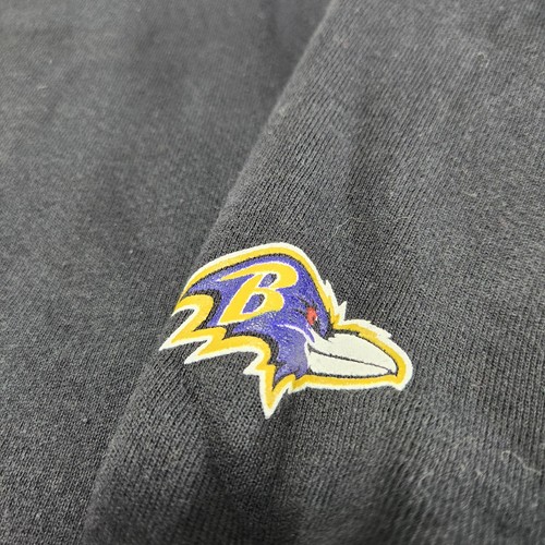 Vintage Baltimore Ravens Sweatshirt Men XL Crewneck Black Y2K Lee Sport ...