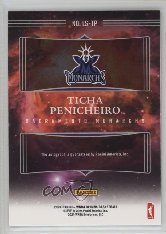 2024 Panini Origins WNBA Legacy Signatures Ticha Penicheiro #LS-TP Auto ...