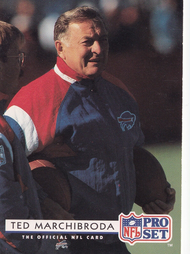 1992 Pro Set #198 Ted Marchibroda Indianapolis Colts + Yes 4 Free ...