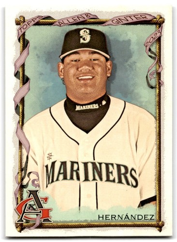 2023 Topps Allen & Ginter Short Print Felix Hernandez Seattle Mariners ...