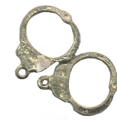 Pack of 50 Handcuffs Bike Motorcycle Hat Cap Lapel Pin HP1584 | eBay