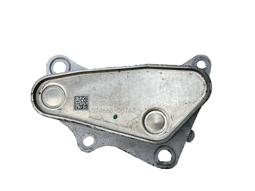 GM Chevrolet Engine Oil Cooler Assembly 12640136 Replaced By 12678774 ...