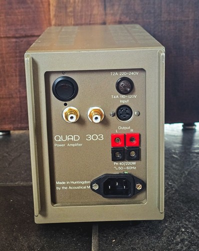 QUAD 303 POWER AMPLIFIER - rca inputs added | eBay