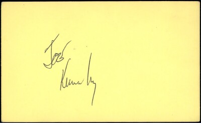 Joseph "Joe" P. Kennedy II Autograph | eBay