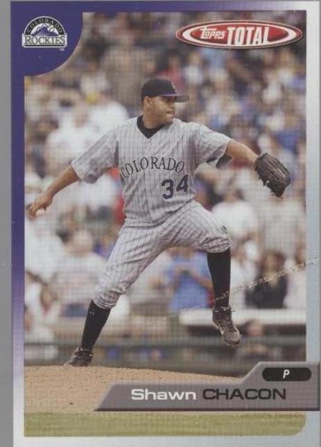 2005 Topps Total - Shawn Chacon #332 Silver for sale online | eBay