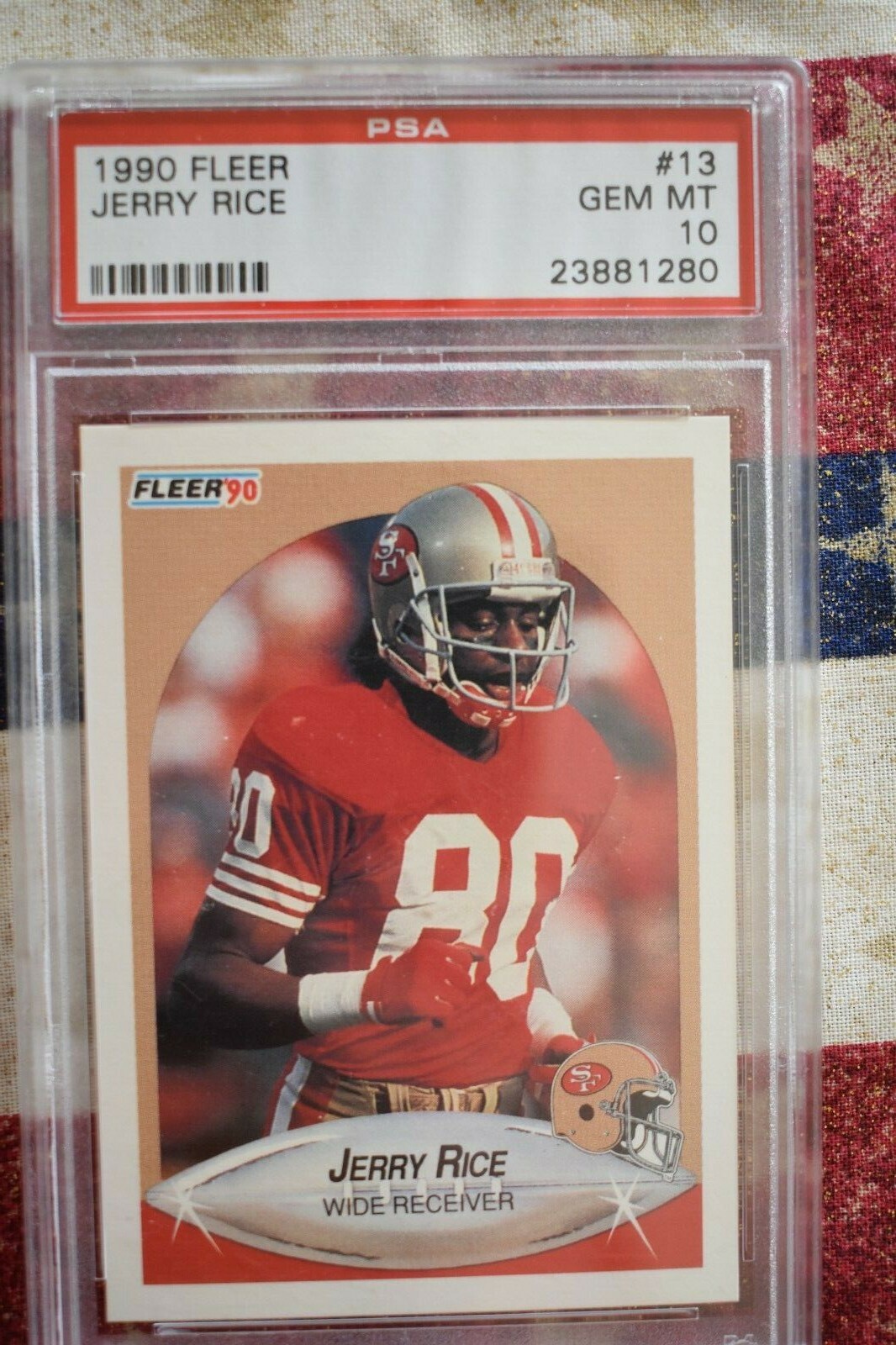1990 fleer jerry rice #13 psa gem 10 | eBay