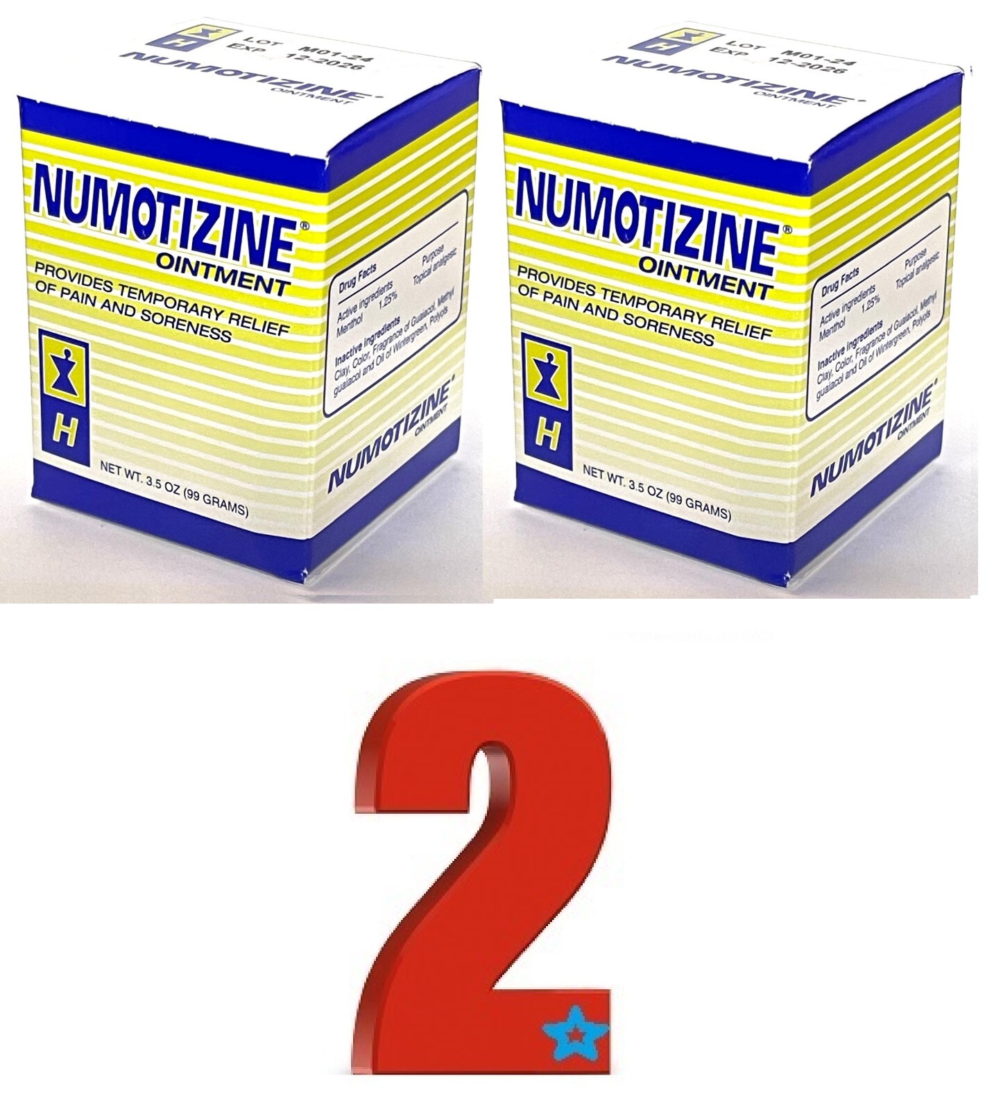 Numotizine Ointment Analgesic Muscle Pain Arthritis Pomada Dolor ...