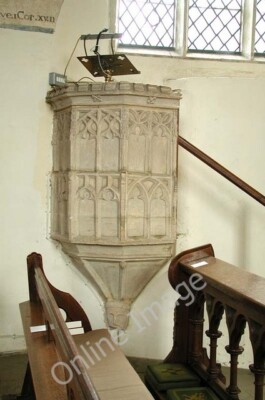 Photo 6x4 St Laurence, Combe, Oxon - Pulpit Combe/SP4115 c2004 | eBay UK