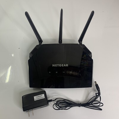 Netgear AC1750 WiFi Router Dual Band WiFi Router - Model R6350 LIGHTLY ...